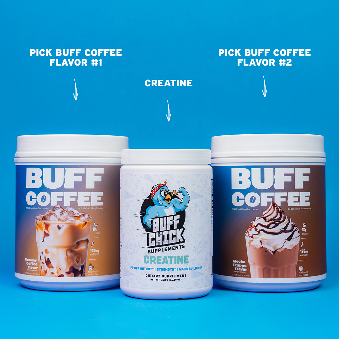 Coffee & Creatine Bundle – Buff Chick Supplements