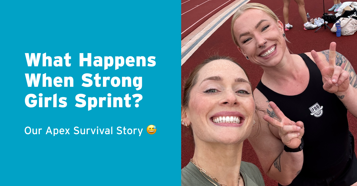 What Happens When Strong Girls Sprint – Buff Chick Supplements