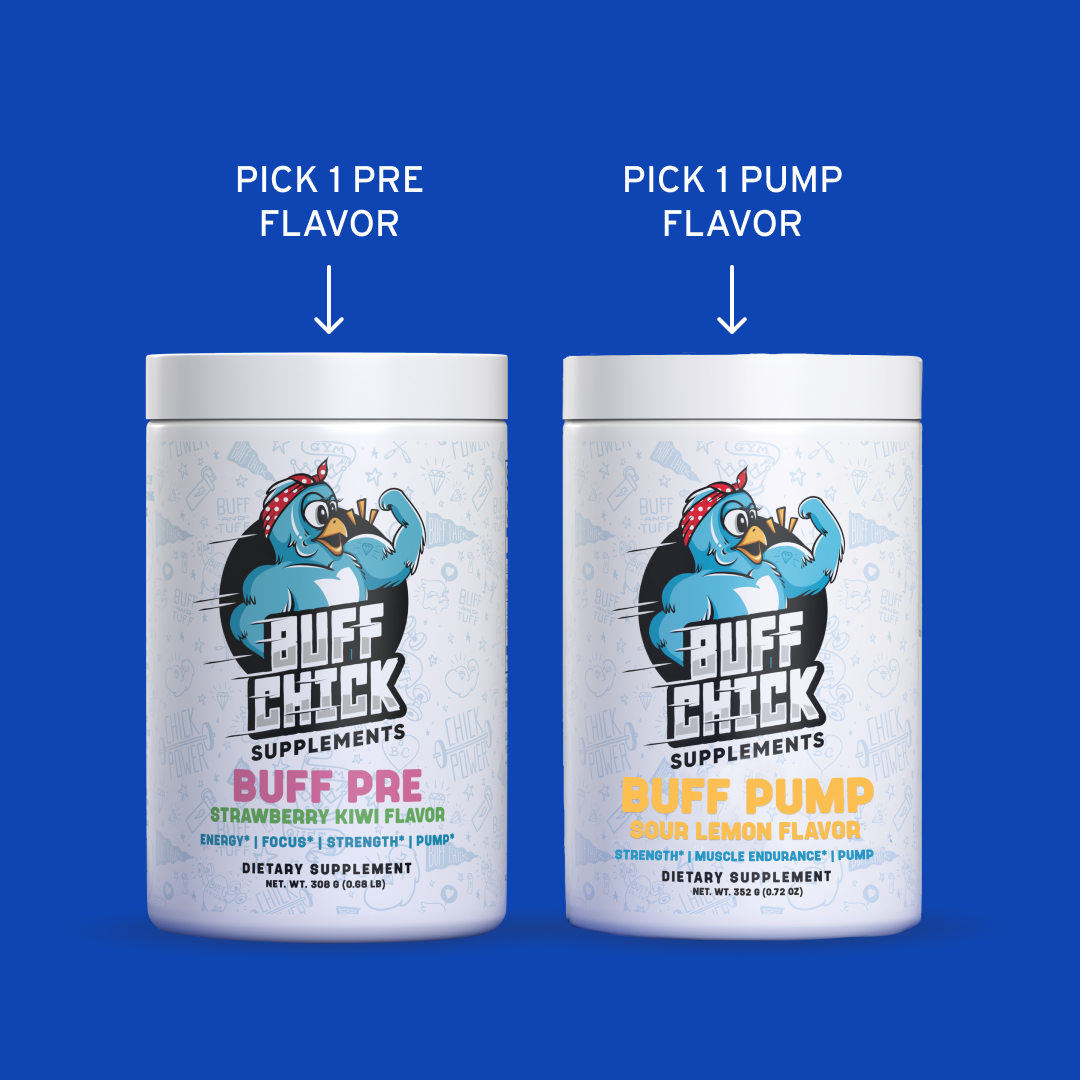 Pre & Pump Bundle – Buff Chick Supplements